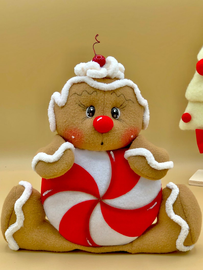 Pattern Ginger Pop Gingerbread, Christmas, Easy to Make, Pdf, Digital ...