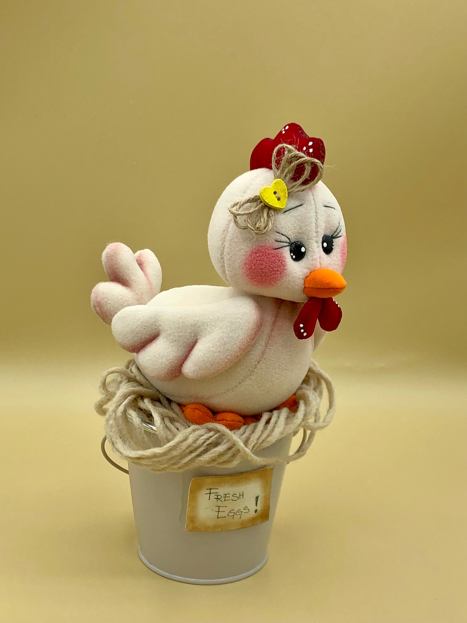Sewing Pattern Cock Rooster Chicken "cocca E Reginaldo" - Instant ...