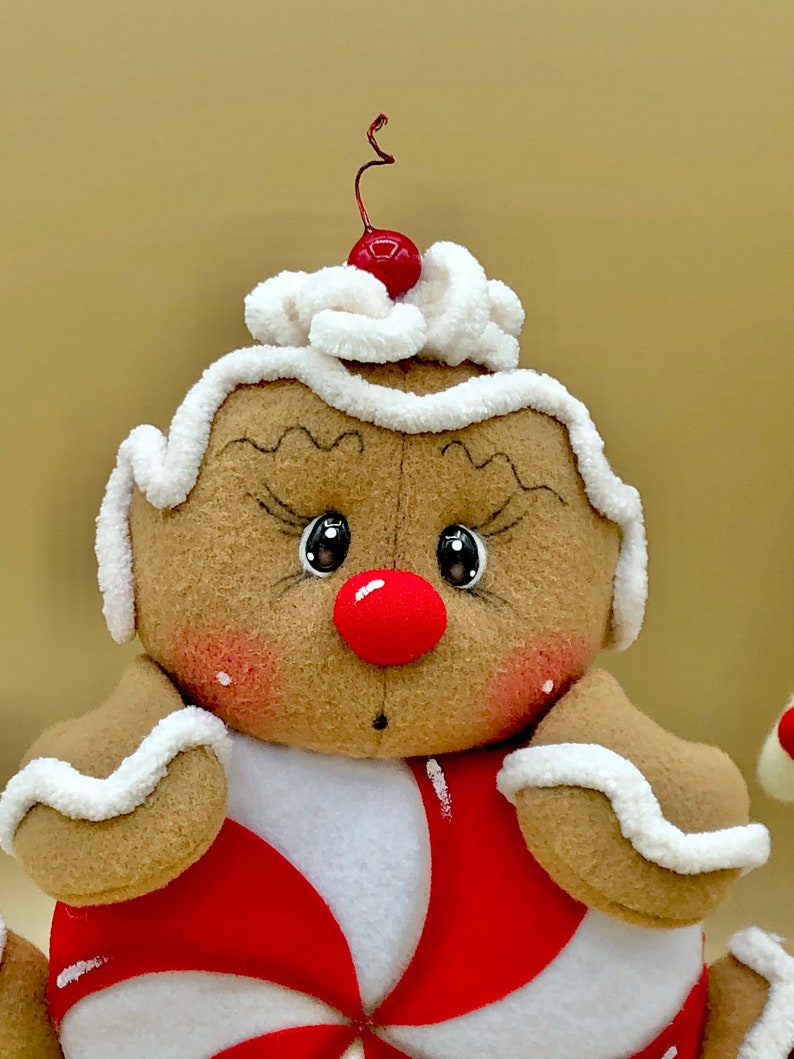 Pattern Ginger Pop Gingerbread, Christmas, Easy to Make, Pdf, Digital ...