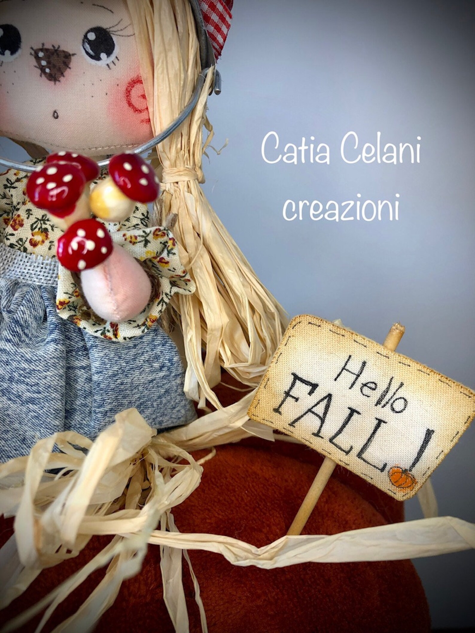 Scarecrow Doll Pumpkin Pattern SEWING PATTERN PDF Instant - Etsy