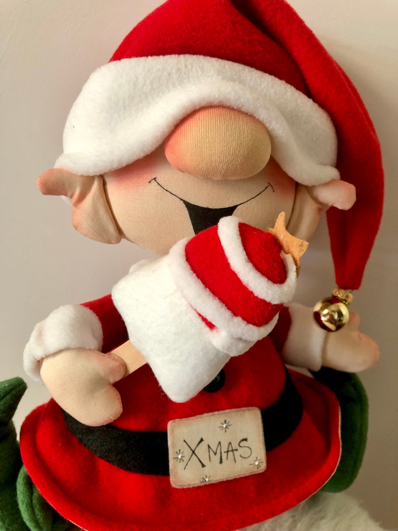 Sewing Pattern Elf - Christmas Pdf, Instant Download, Easy to Make - Etsy