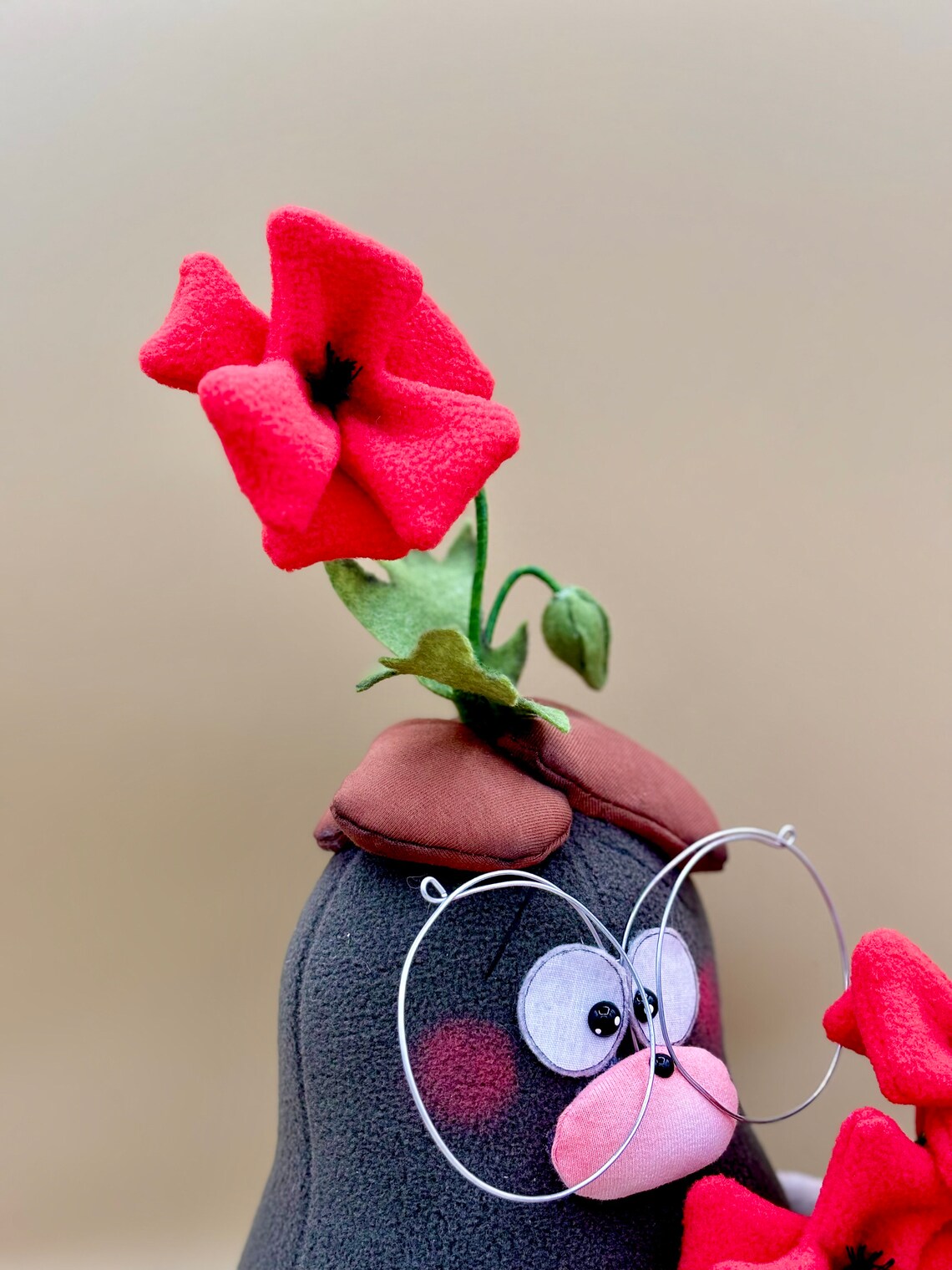 Sewing Pattern "enrico the Mole" - Instant Download - Easy to Make ...