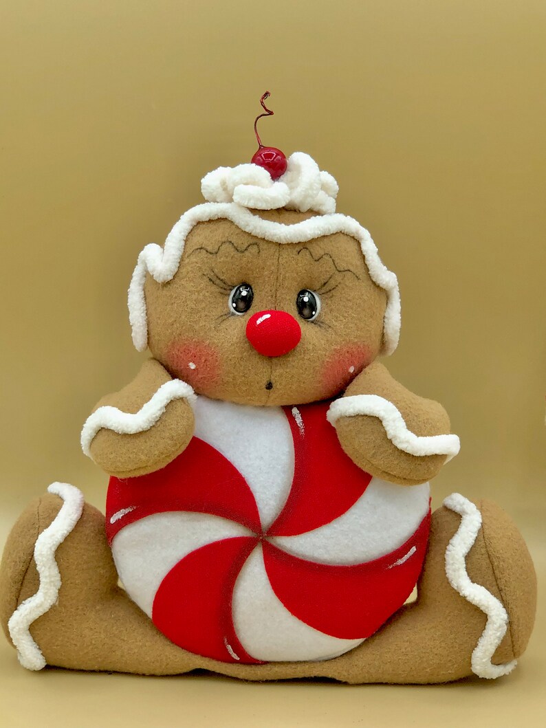 Pattern Ginger Pop Gingerbread, Christmas, Easy to Make, Pdf, Digital ...