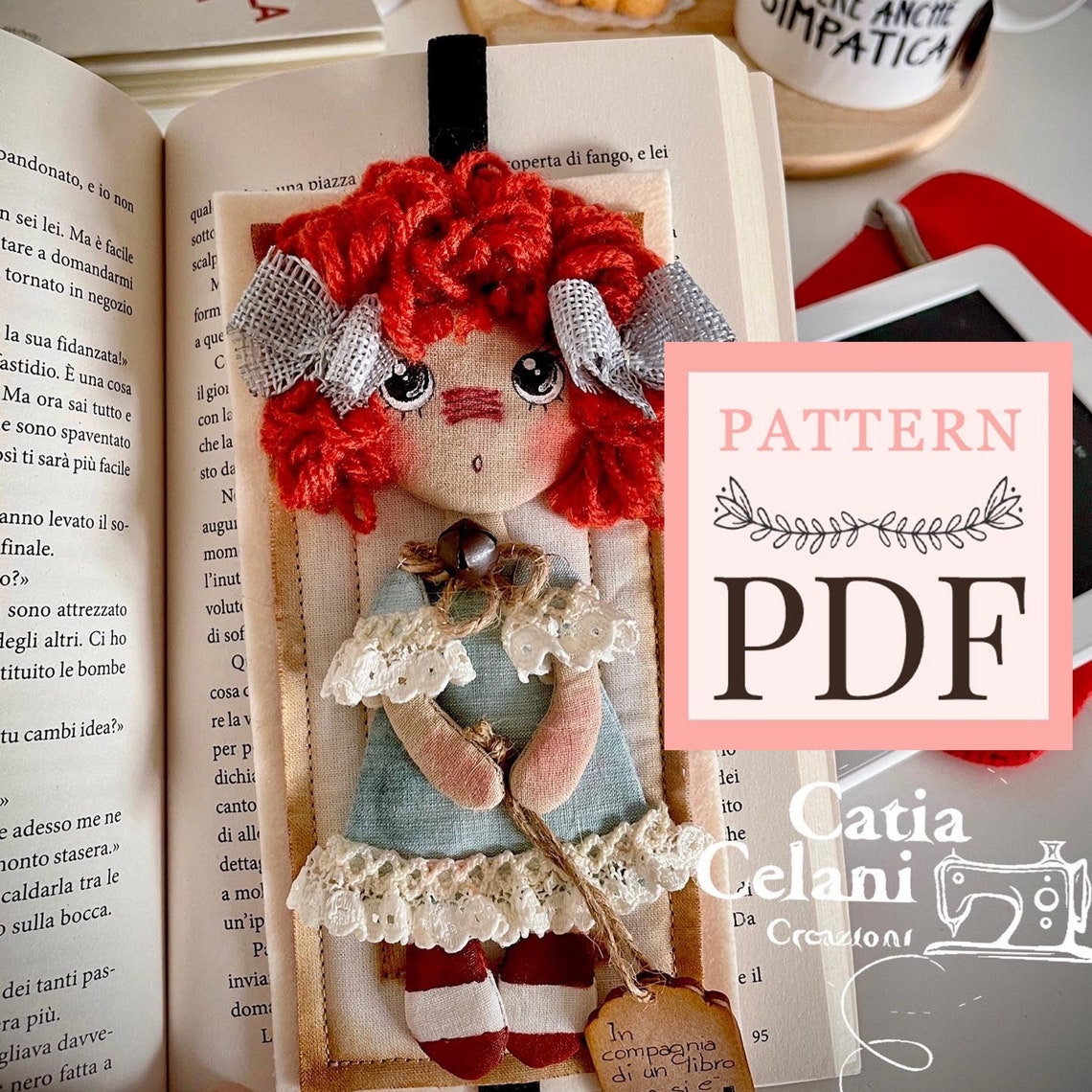 Annie Bookmark SEWING PATTERN PDF Instant Download Easy - Etsy