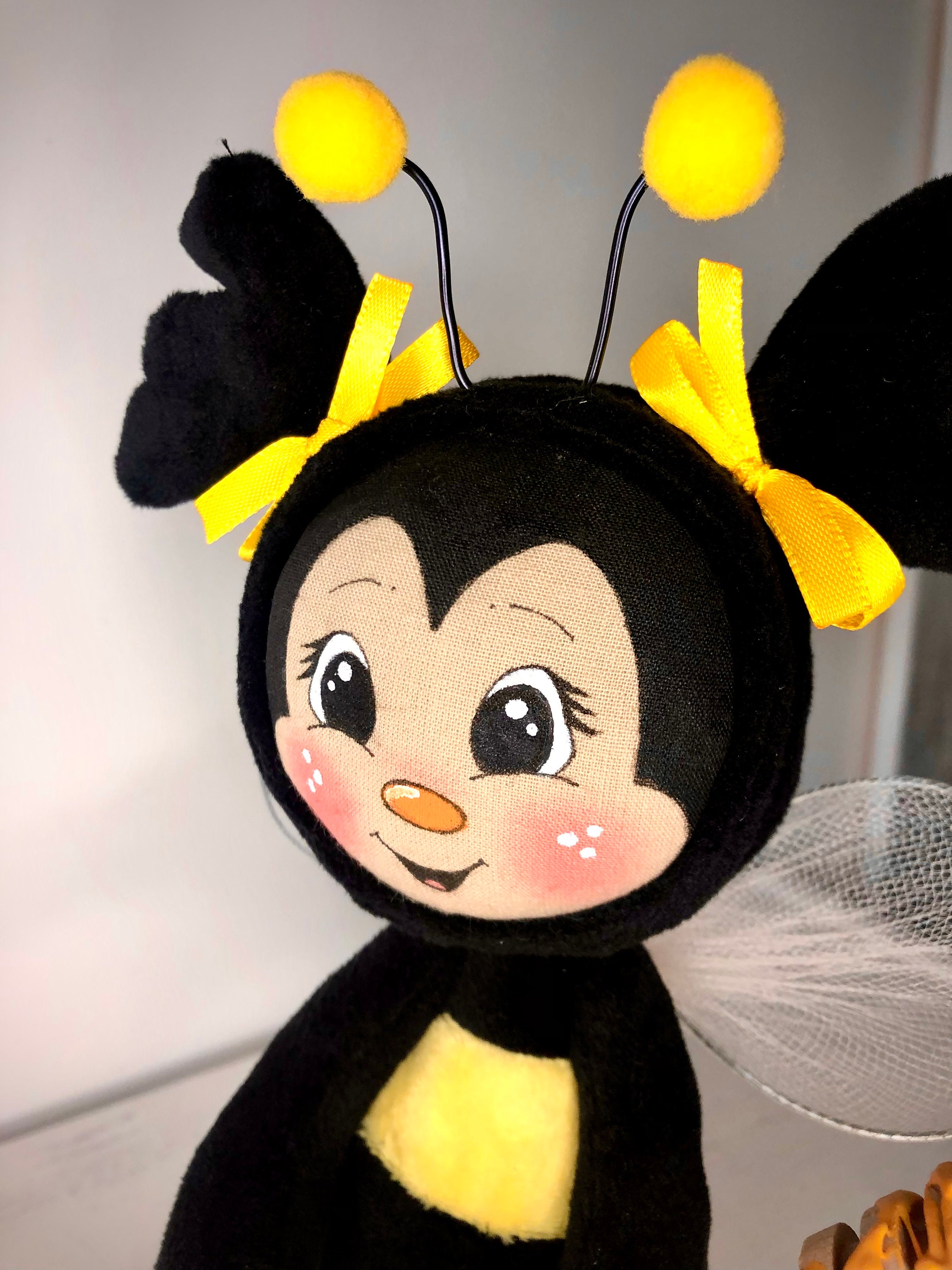 Bee Doll Pattern - SEWING PATTERN PDF - Instant Download - Easy to Make ...