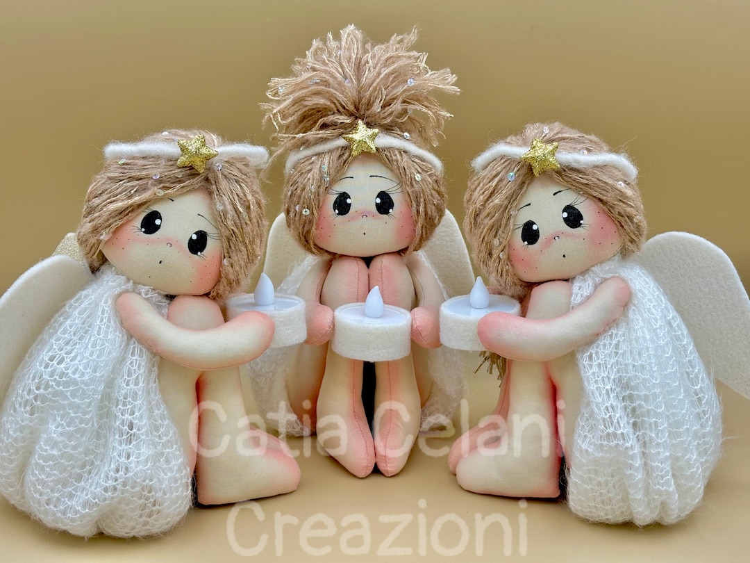 Sewing Pattern Angels - Christmas, Doll, Angel, Pdf, Instant Download ...