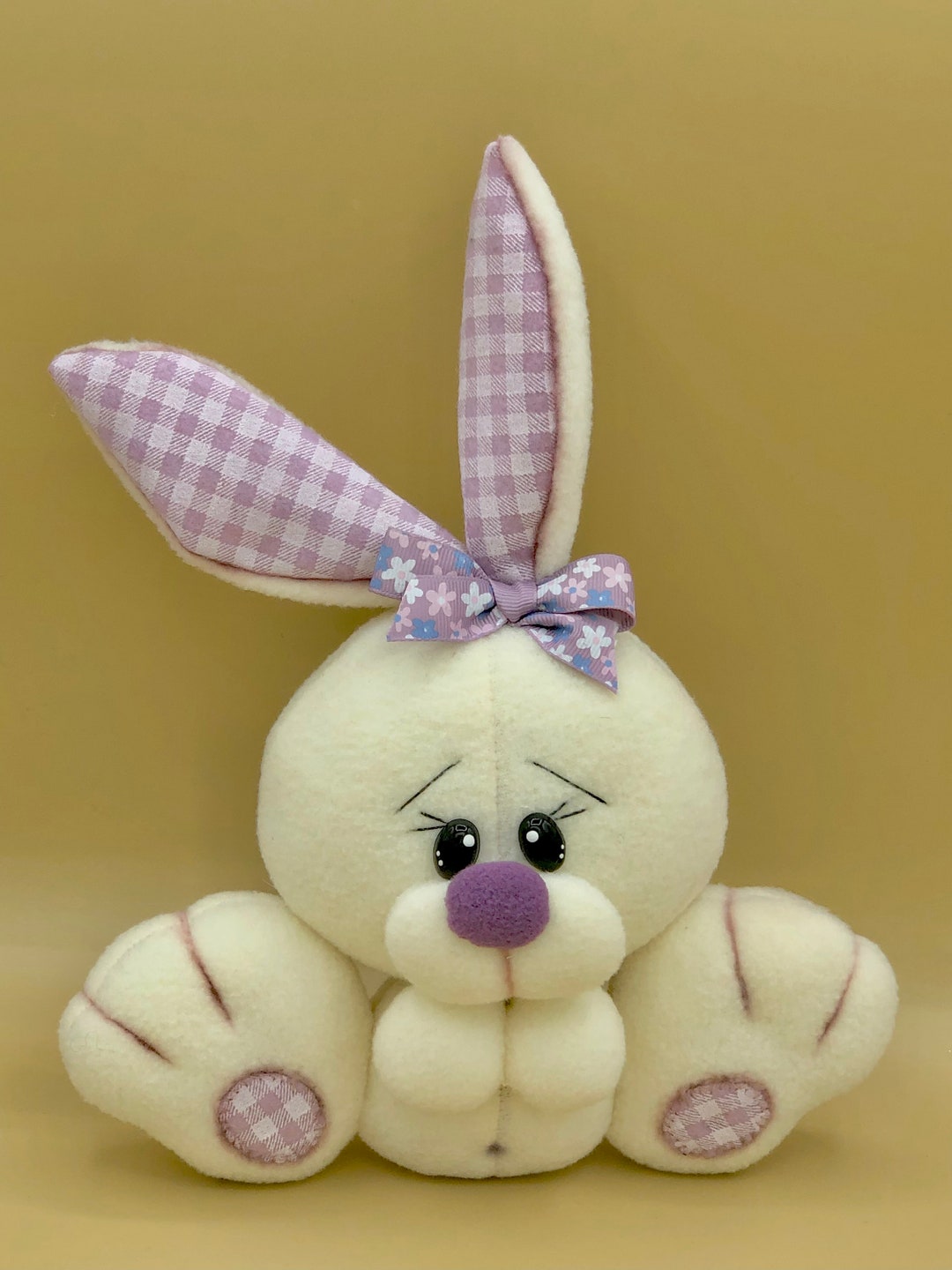 Sewing Pattern Easter "sweet Bunny" - Instant Download - Easy to Make ...