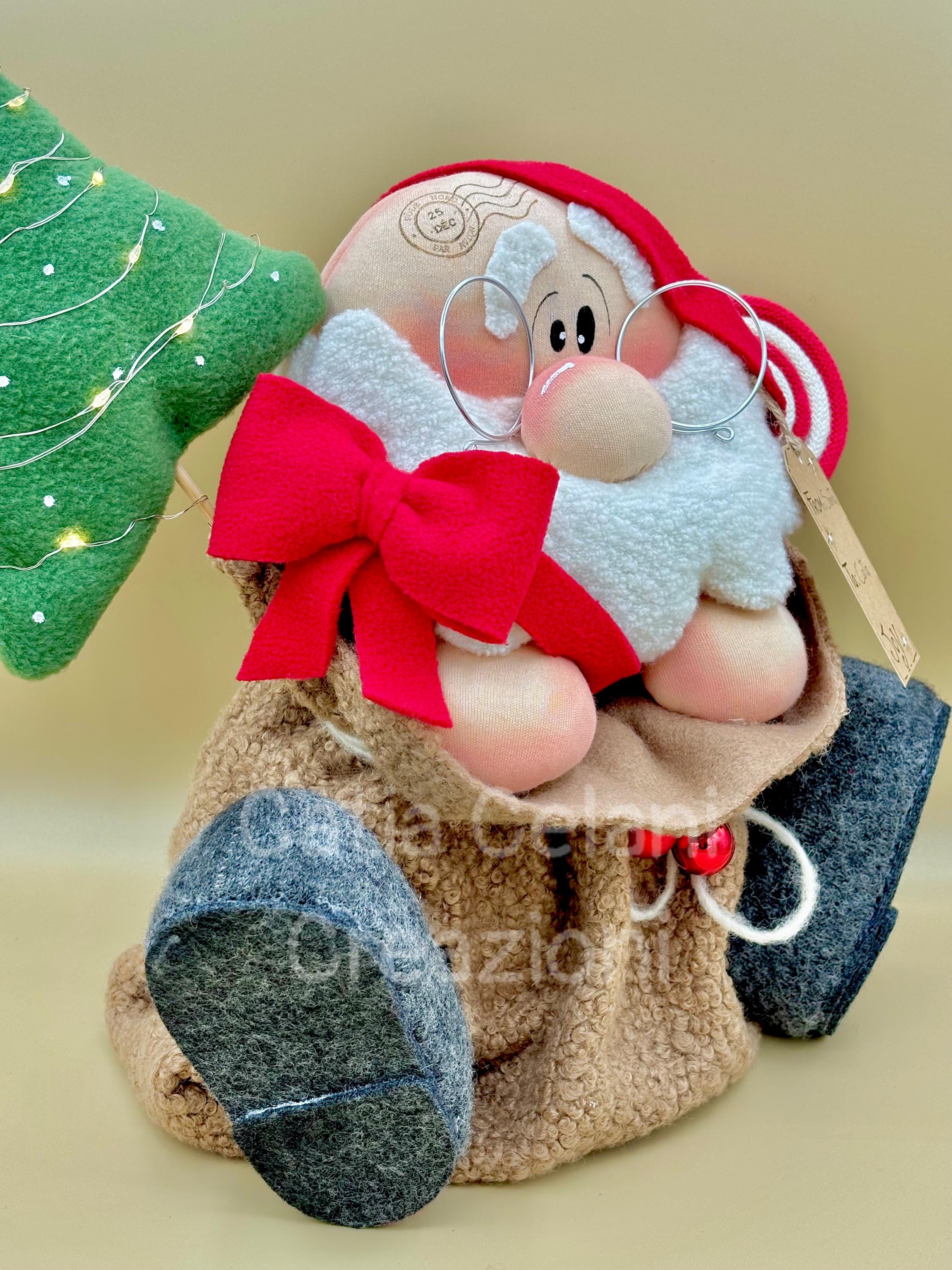Santa in the Sack - Pattern - Santa Claus, Easy, Pdf, Instant Download ...