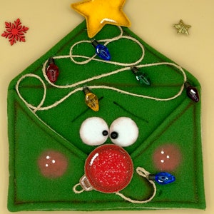 3 in 1 - the Christmas Post Pattern, Santa Claus, Reindeer, Christmas ...