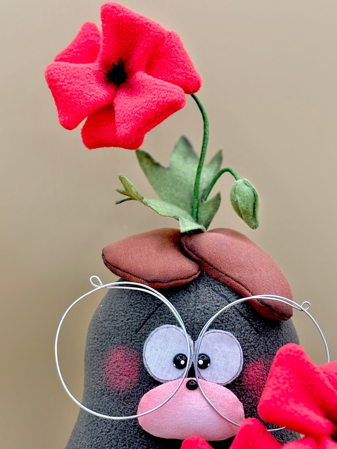 Sewing Pattern "enrico the Mole" - Instant Download - Easy to Make ...