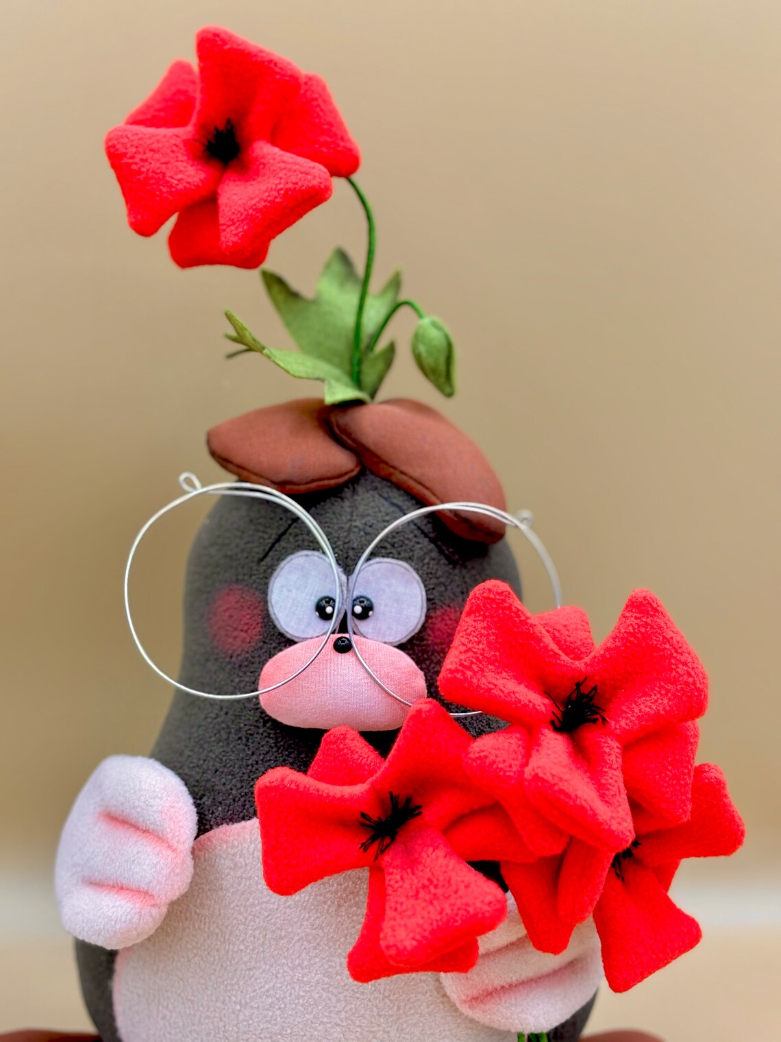 Sewing Pattern "enrico the Mole" - Instant Download - Easy to Make ...