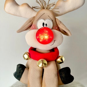 Sewing Pattern Reindeer - Christmas Pdf, Instant Download, Easy to Make ...