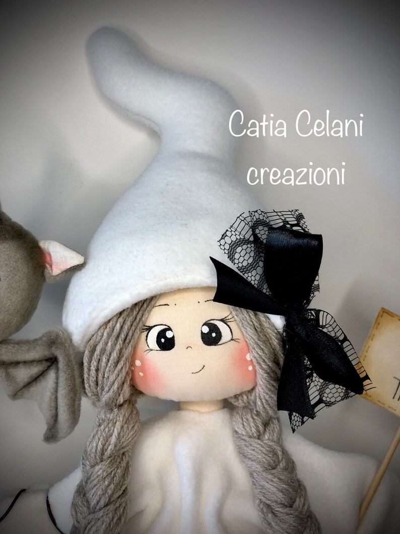 Ghost Doll Pattern and Bat Halloween Decor SEWING PATTERN - Etsy
