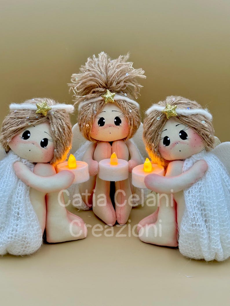 Sewing Pattern Angels - Christmas, Doll, Angel, Pdf, Instant Download ...