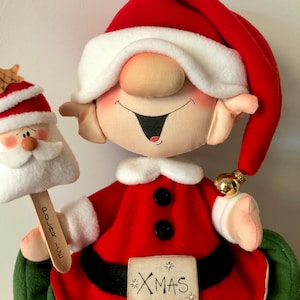 Sewing Pattern Elf - Christmas Pdf, Instant Download, Easy to Make - Etsy