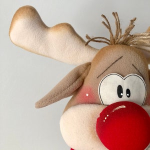 Sewing Pattern Reindeer - Christmas Pdf, Instant Download, Easy to Make ...