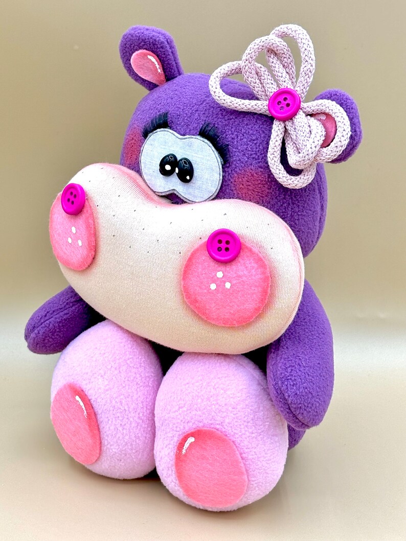 Sewing Pattern "sweet Hippo" - Instant Download - Easy to Make - Pdf - Etsy