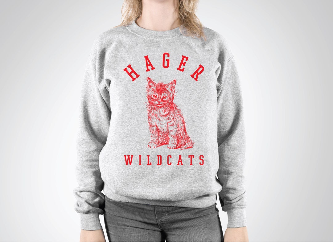 Kitty Cat Mascot Sweatshirt | Custom School Sweatshirt | Choose Your ...