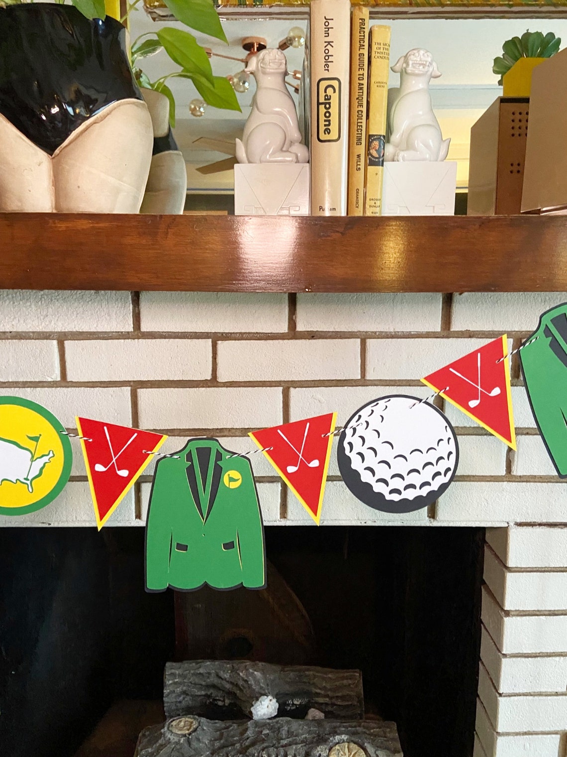 The Masters Golf Banner First Birthday Baby Shower Handmade Paper ...