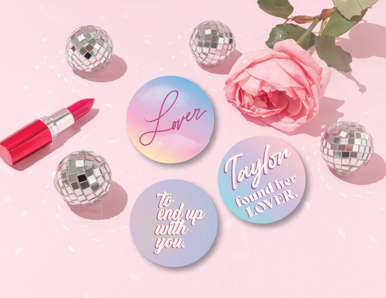 Taylor Swift / Swiftie / Lover Era Cake + Cupcake Toppers / Party Decor ...
