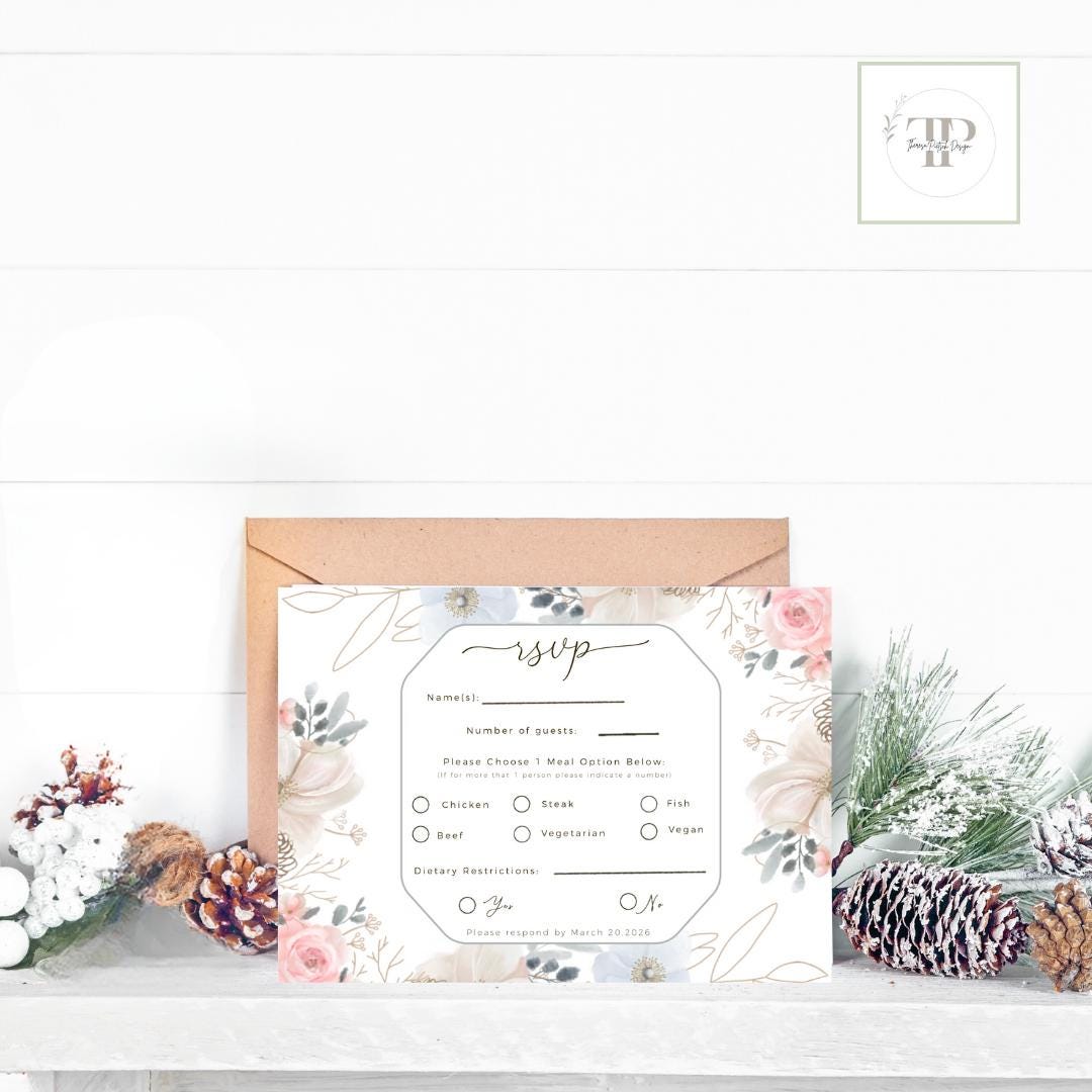 Personalized Emma Wedding Invitation Suite Invitation Details RSVP - Etsy