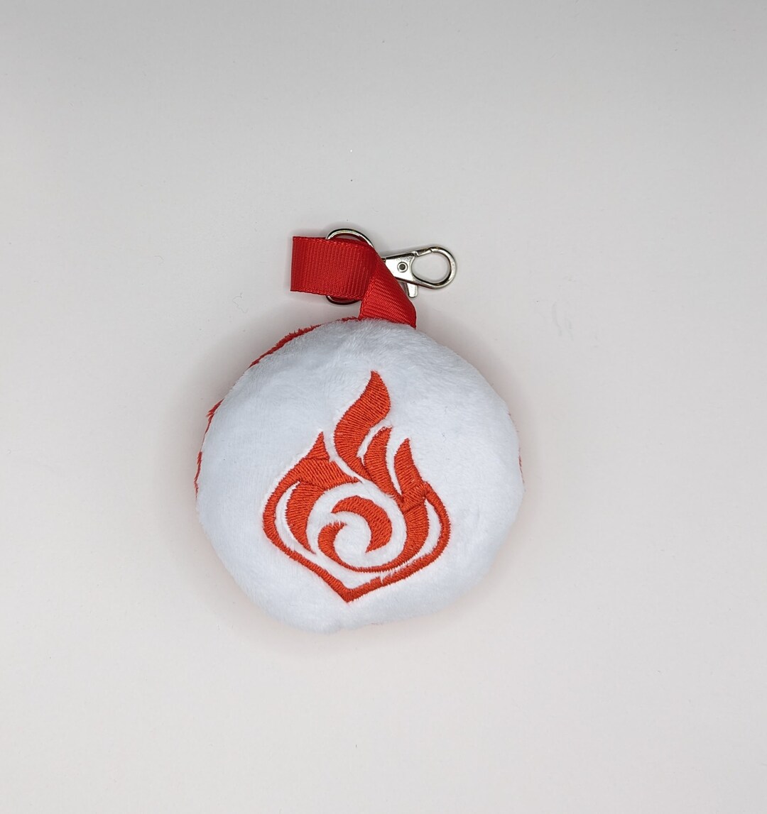 Pyro Genshin Impact Element Hanger Plush - Etsy