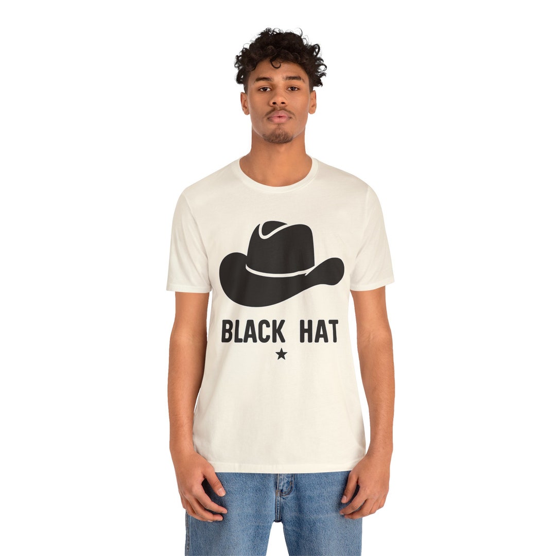 Black Hat Hacker Tshirt Cybersecurity Fashion for the Edgy Tech ...
