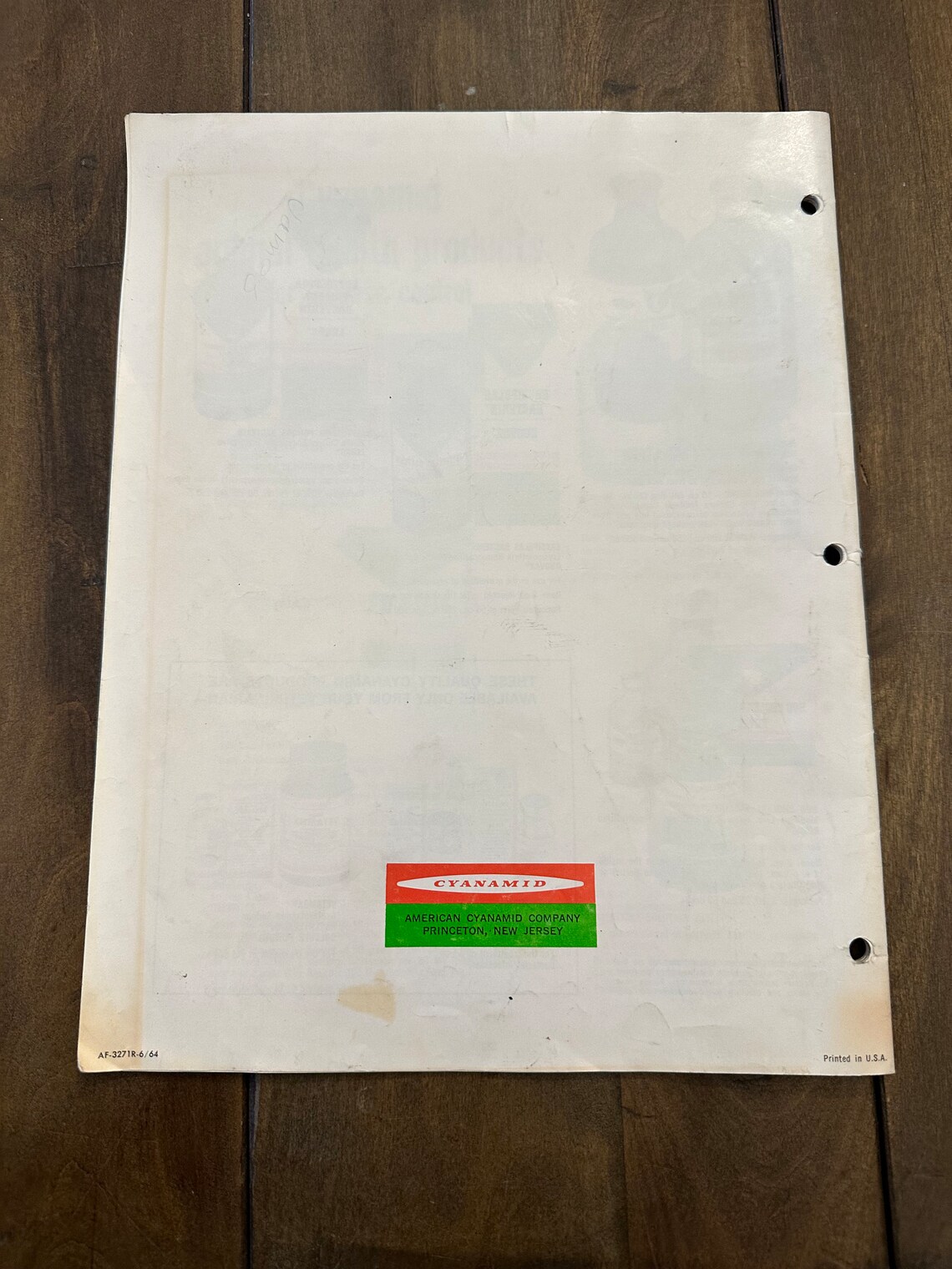 Cynamid Coordinated Feed-health Manuals 1961 & 1963 - Etsy