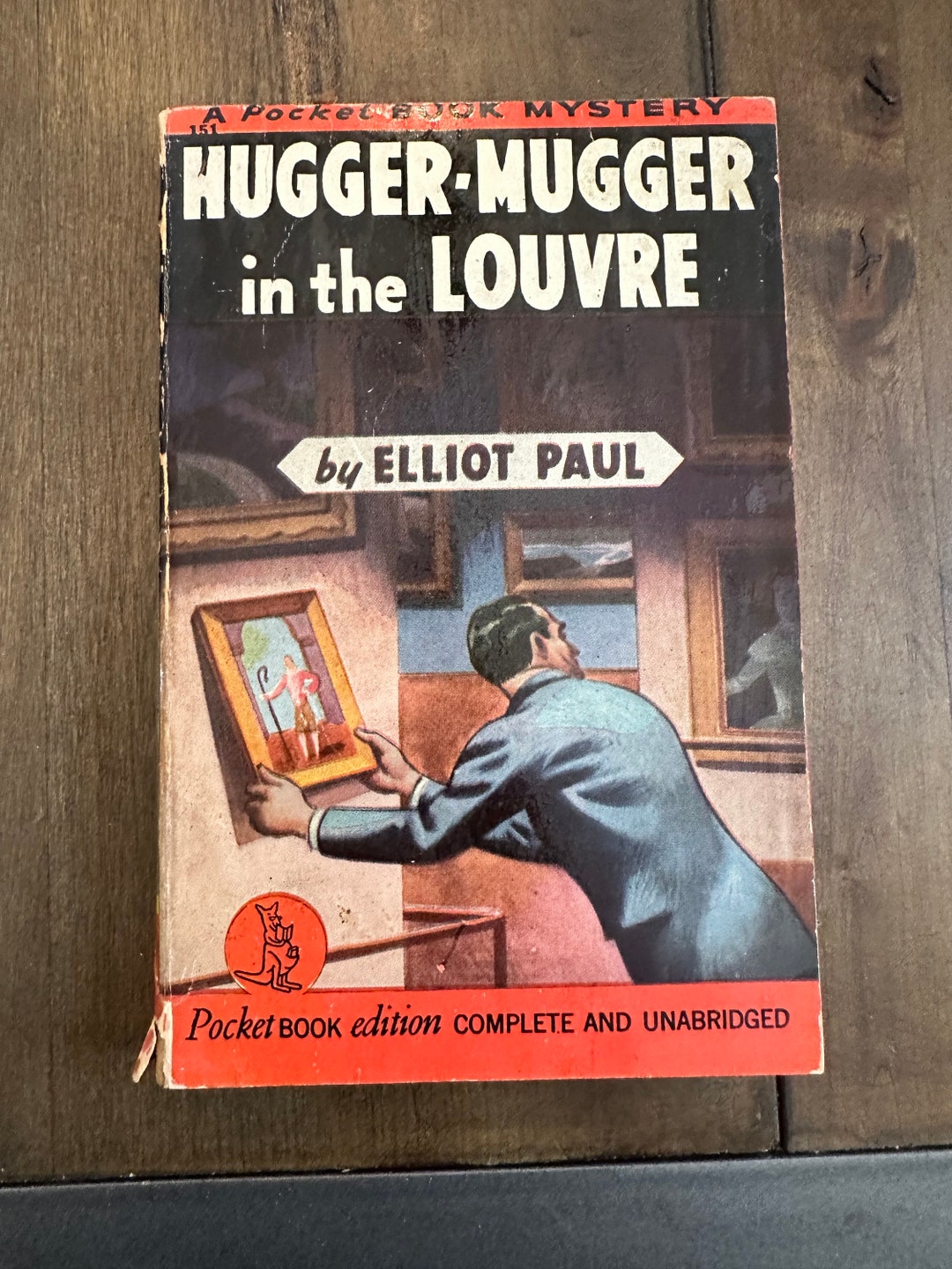 Hugger-mugger in the Louvre By: Elliot Paul Published by Pocket Book ...