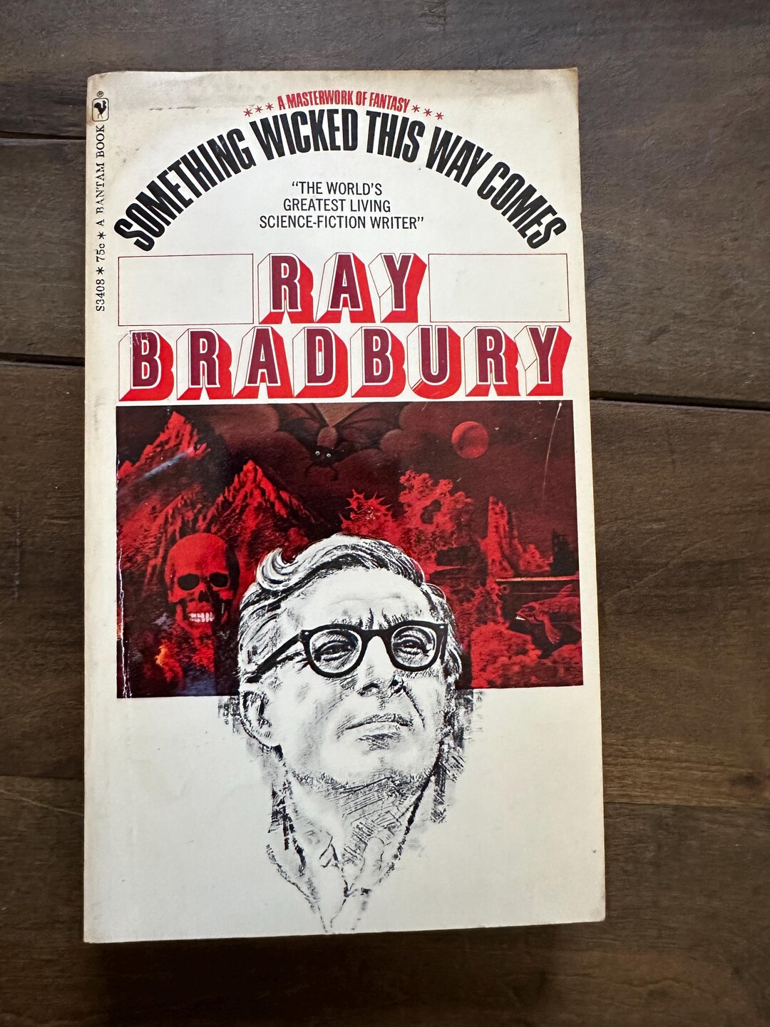 Something Wicked This Way Comes by Ray Bradbury 1970 Bantam 8th Print ...