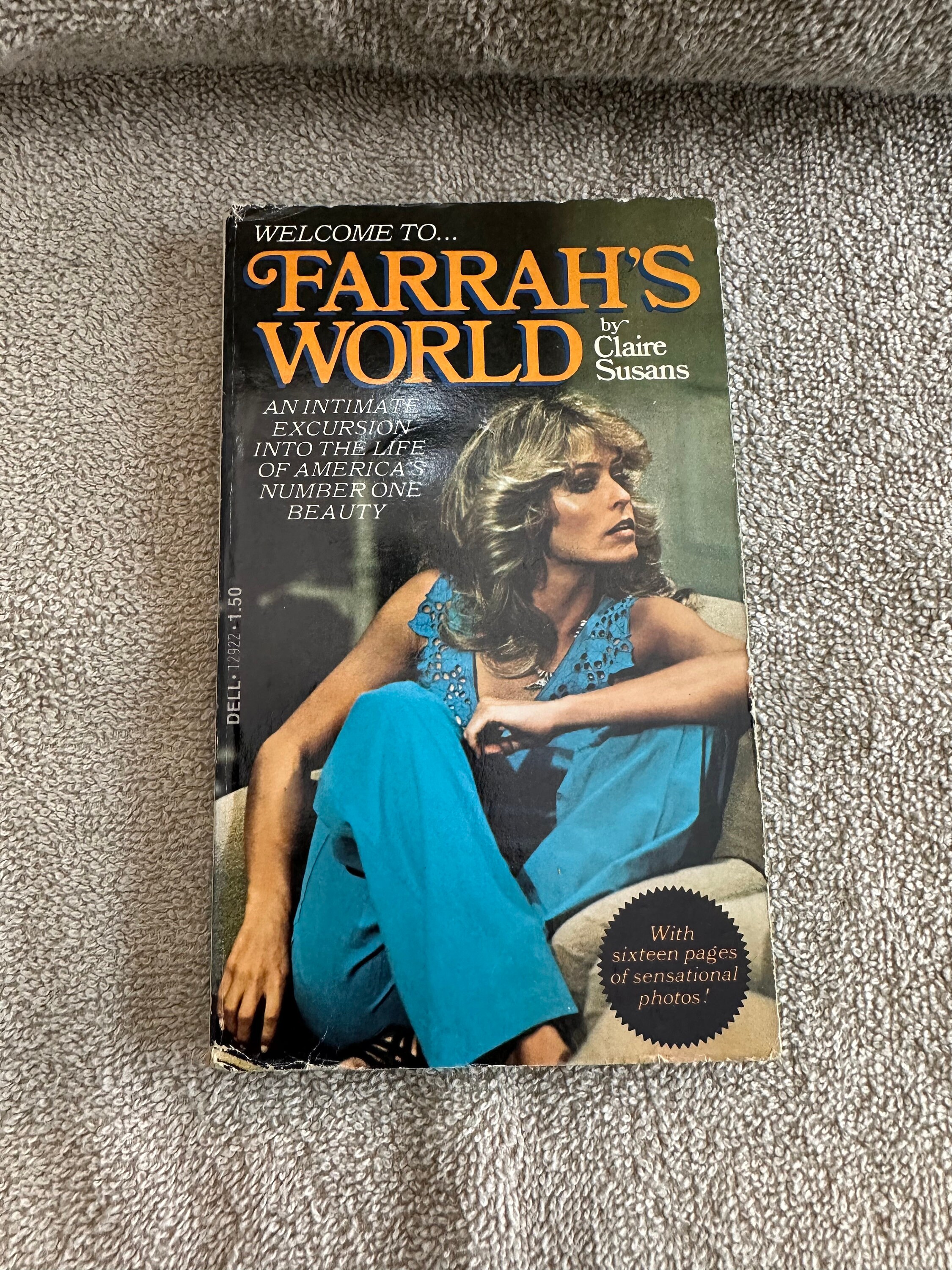 Welcome To... Farrah's World by Claire Susans 1977 Dell Paperback - Etsy