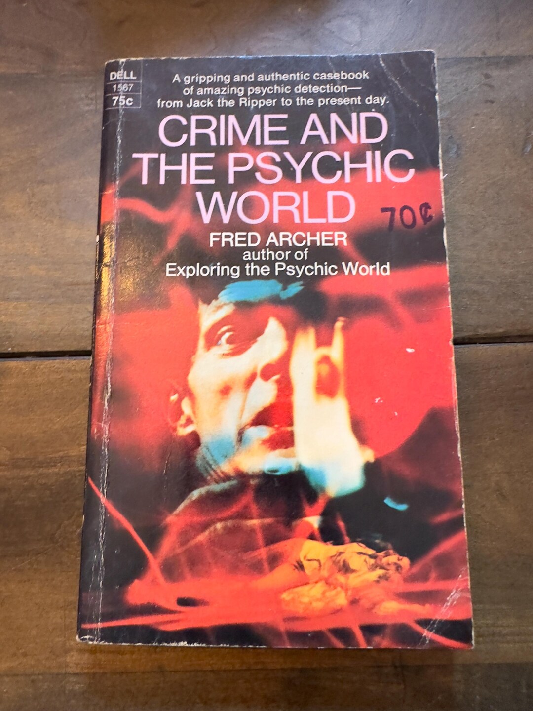 Crime and the Psychic World by Fred Archer Vintage- PB 1st Dell ...