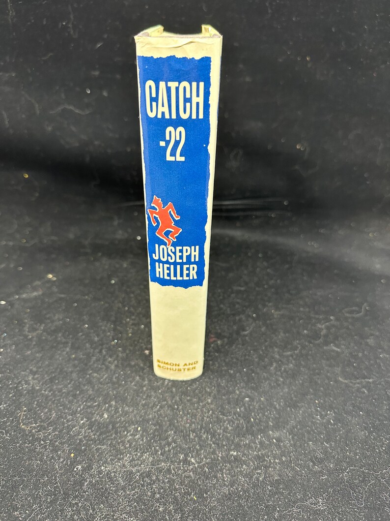 Catch 22 by Joseph Heller; Rare Back Cover, 1961 HC/DJ- Never Read - Etsy