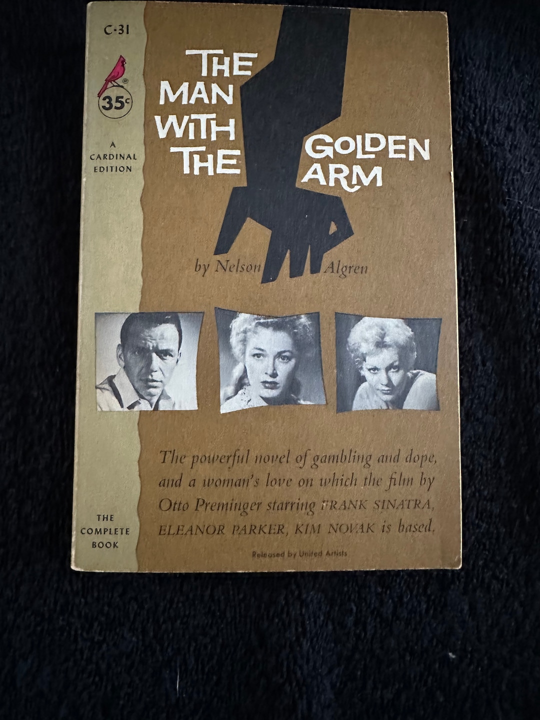 The Man With the Golden Arm, by Nelson Algren Paperback (pocket Books ...