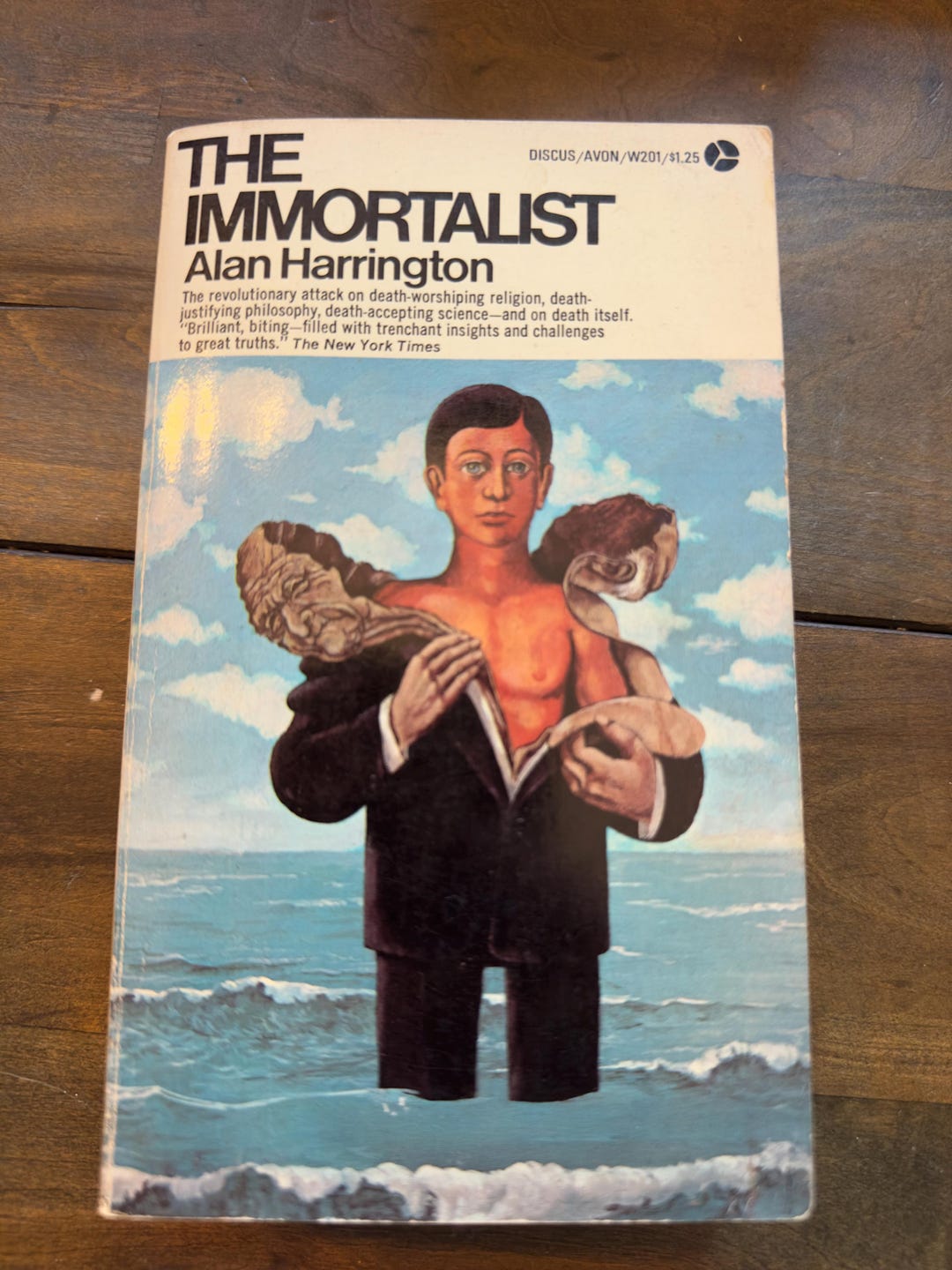 The Immortalist Alan Harrington 1st Print 1970 PB- Rare Cover Art - Etsy