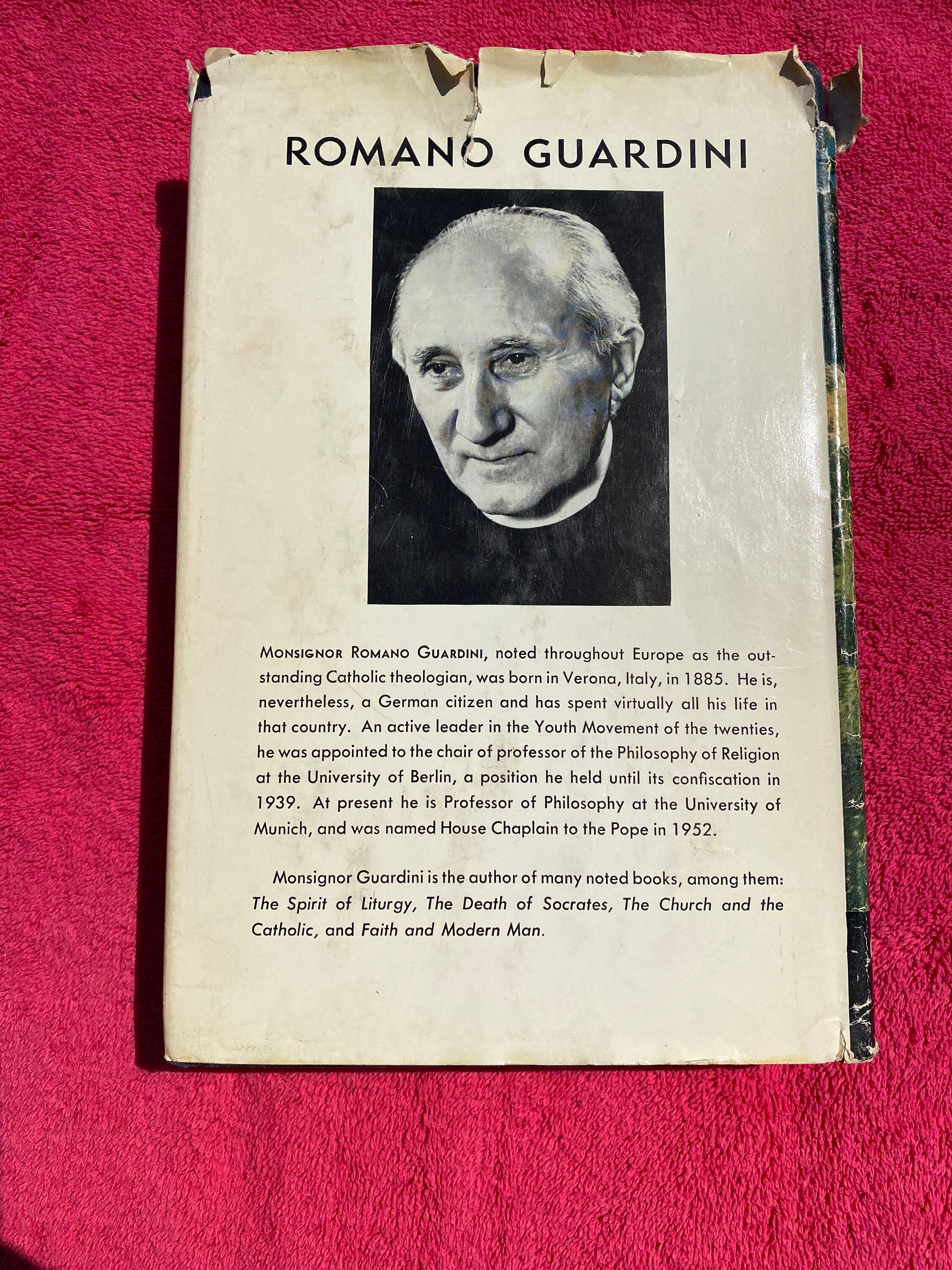 The Lord, by Romano Guardini, HC/DJ 1960 - Etsy