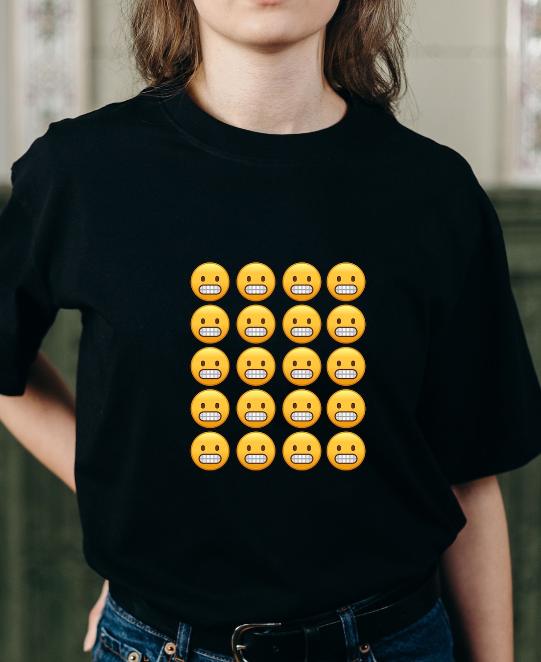 Cringe Emoji Tshirt, Emoji Tshirt, Funny Emoji Tshirt, Cringe ...