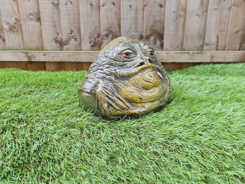 Star Wars Jabba the Hutt Reconstituted Stone Garden Ornament-realistic ...
