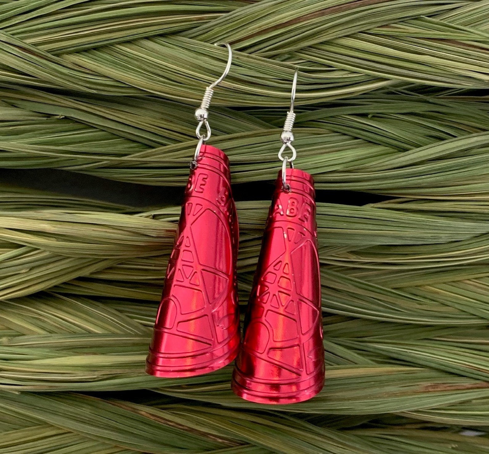 Red Jingle Earrings (small) - Etsy