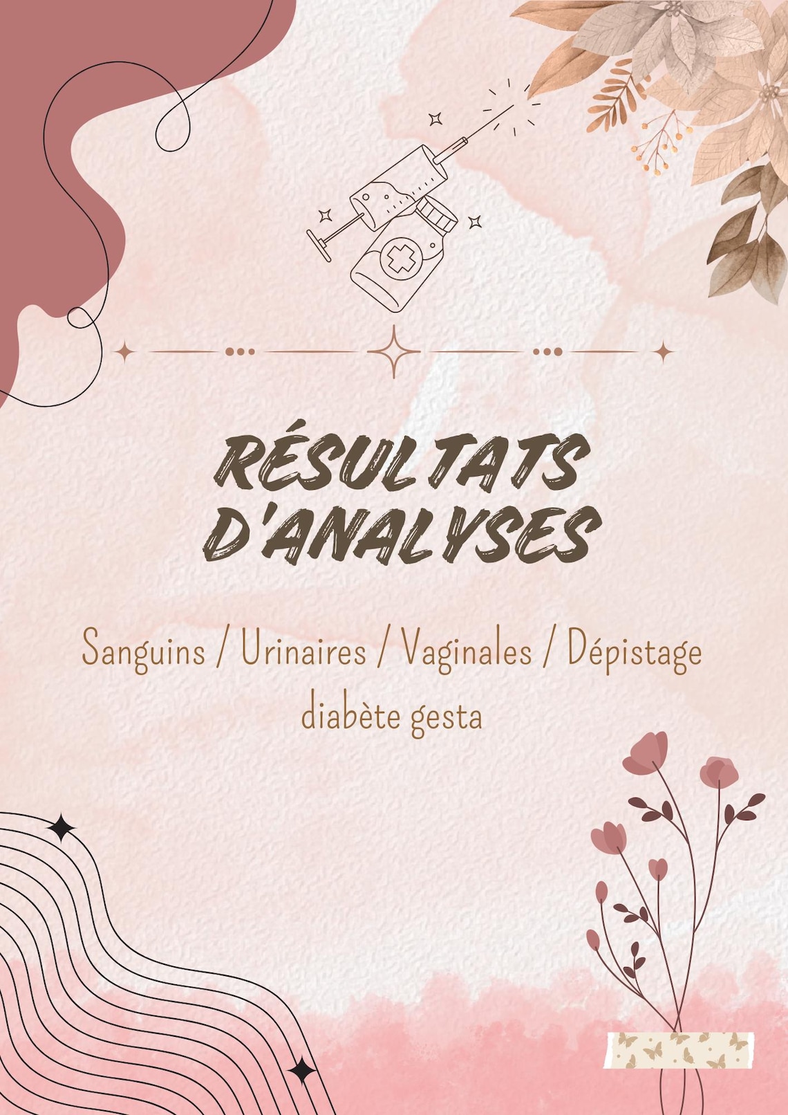 FICHES PDF pour classeur de grossesse - Etsy France