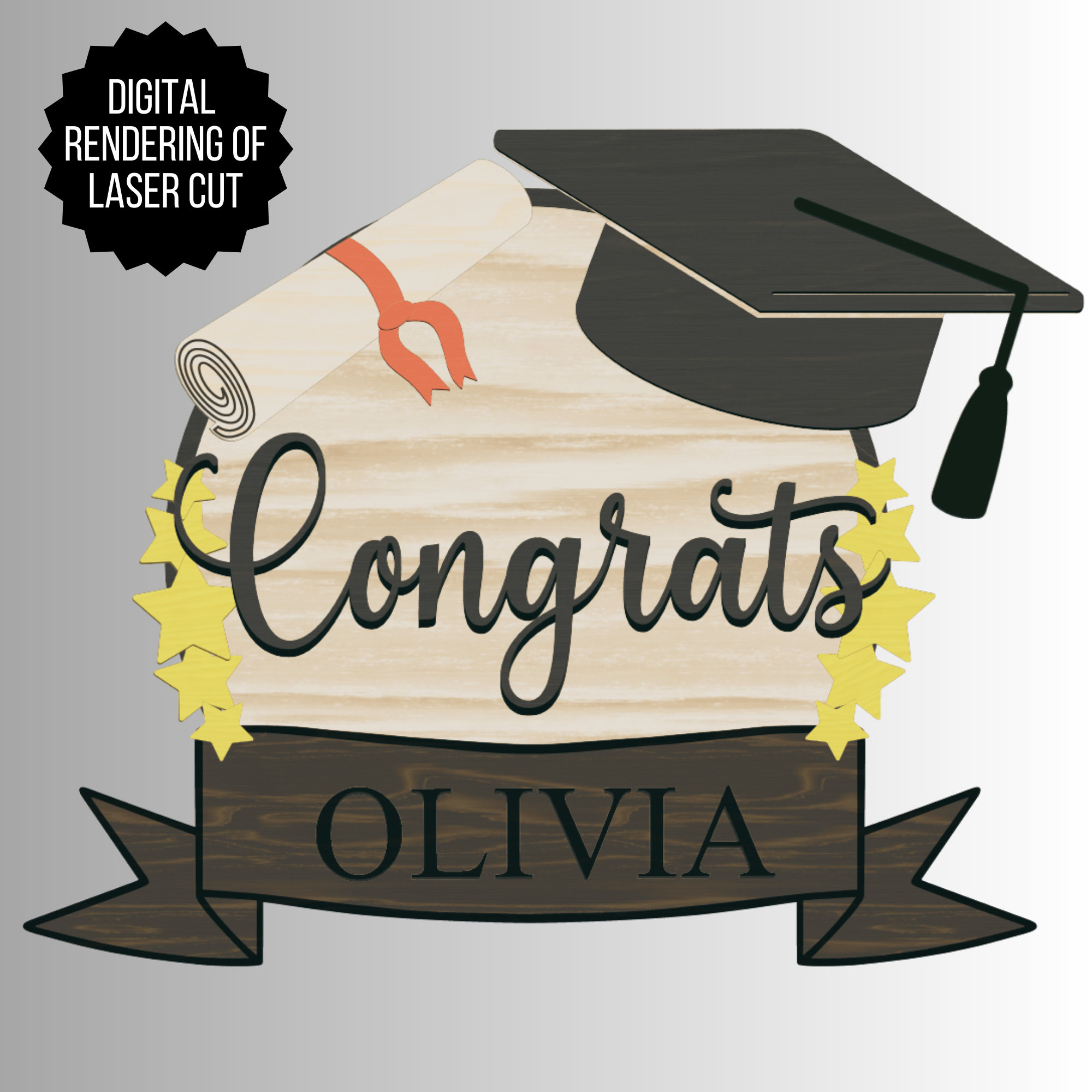 Graduation Cake Topper SVG Graduation Shaker Cake Topper - Etsy UK