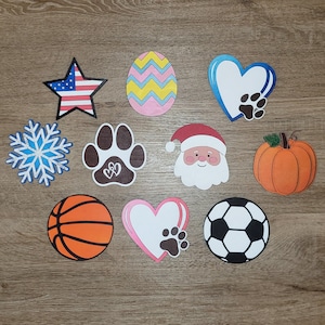 Welcome Sign With Interchangeable SVG, Tall Front Door Sign, Changeable ...