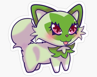 Sprigatito Sticker | Etsy