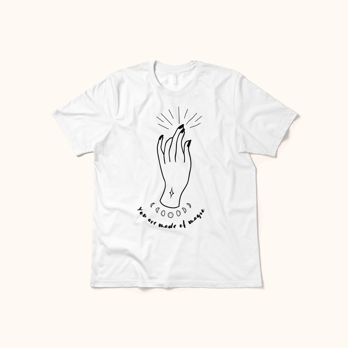 Magic Hand Design Clipart SVG Celestial Hand Vector Magic | Etsy