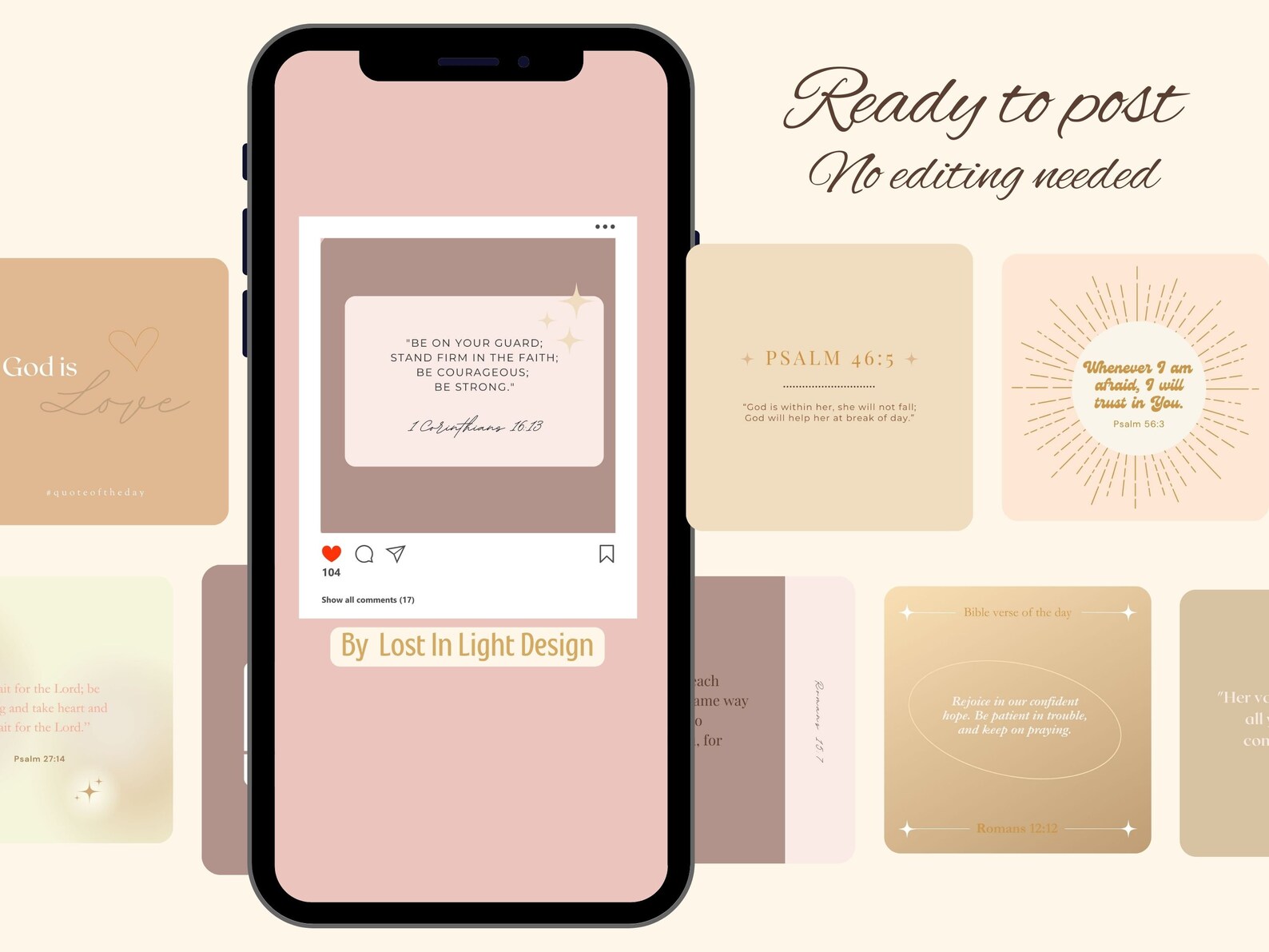 72 Bible Quotes Instagram Posts - Etsy