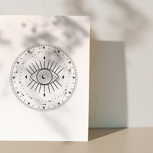 Celestial Bundle Designs Clipart, SVG Celestial Eye, Vector Eye Stars ...