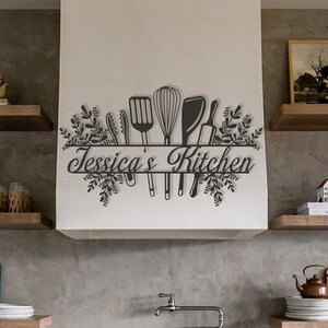 Metal Kitchen Wall Decor, Kitchen Metal Decor, Kitchen Metal Art - Etsy