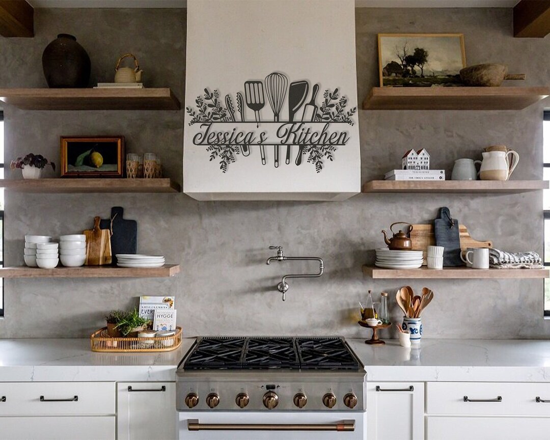 Metal Kitchen Wall Decor, Kitchen Metal Decor, Kitchen Metal Art - Etsy