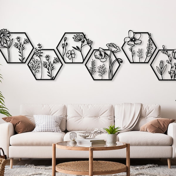 Metal Wall Art Frames - Etsy