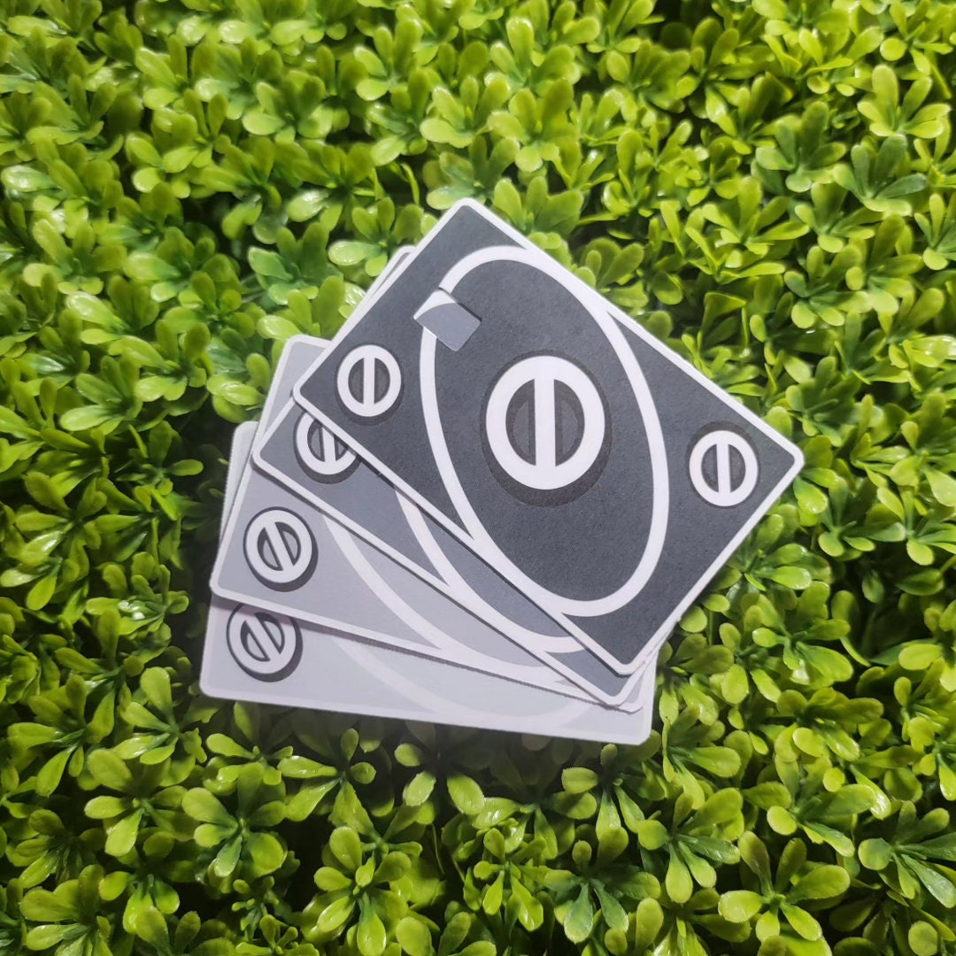 Skip Your Turn | Monochromatic | Chip | Debit Card Sticker | Debit Card ...